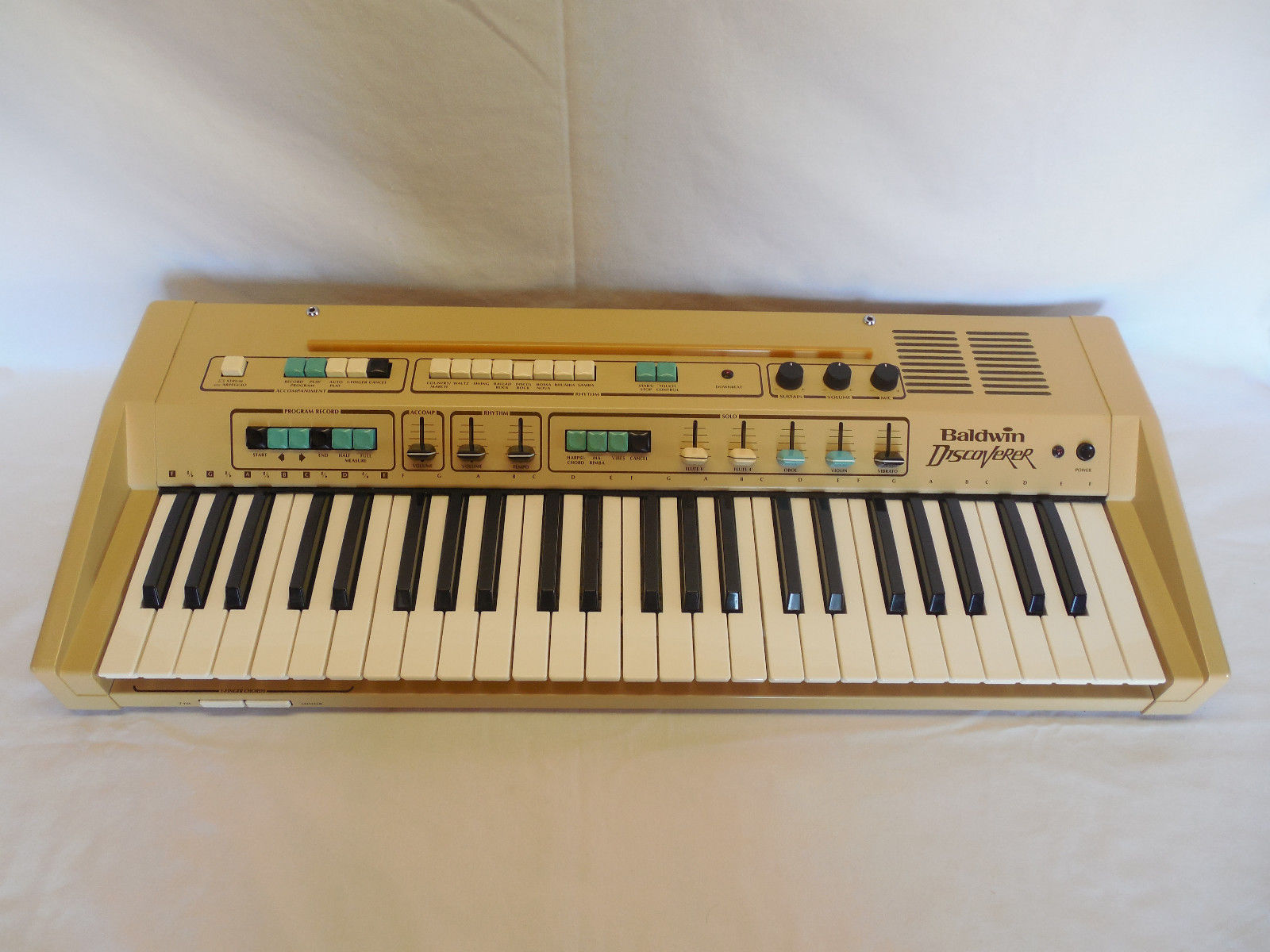 MATRIXSYNTH: Baldwin Discoverer DS-50 Vintage Synth Keyboard Organ ...