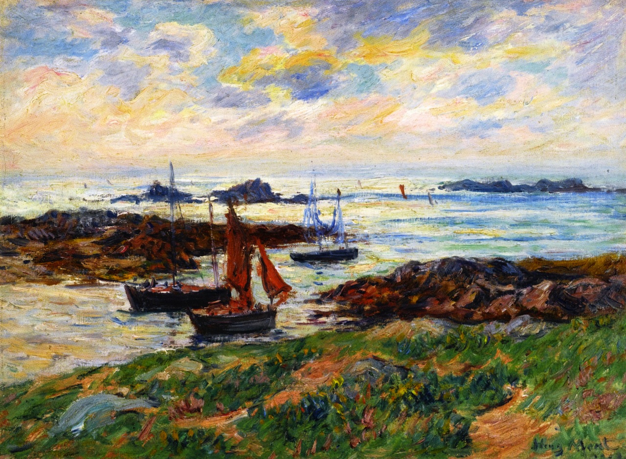 Henry Moret ~ Impressionist /Symbolist painter | Tutt'Art@ | Pittura ...