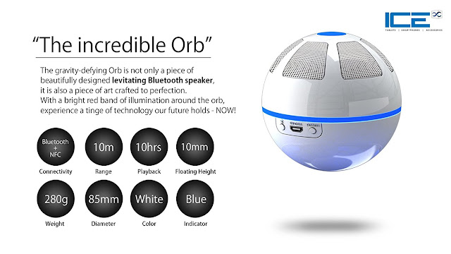 Brands and Products Information: Ice Orb Floating Bluetooth Speaker