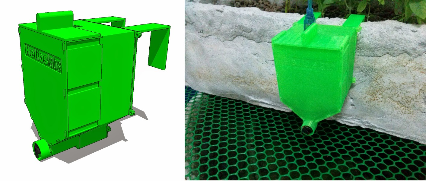 Helios Labs: 3D Printed Auto-Fish Feeder
