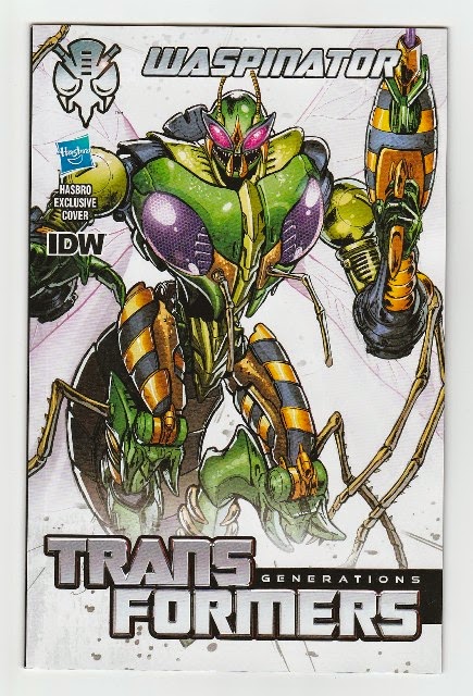ChCse's blog: Toy Review: Transformers Generations Waspinator (IDW Deluxe)