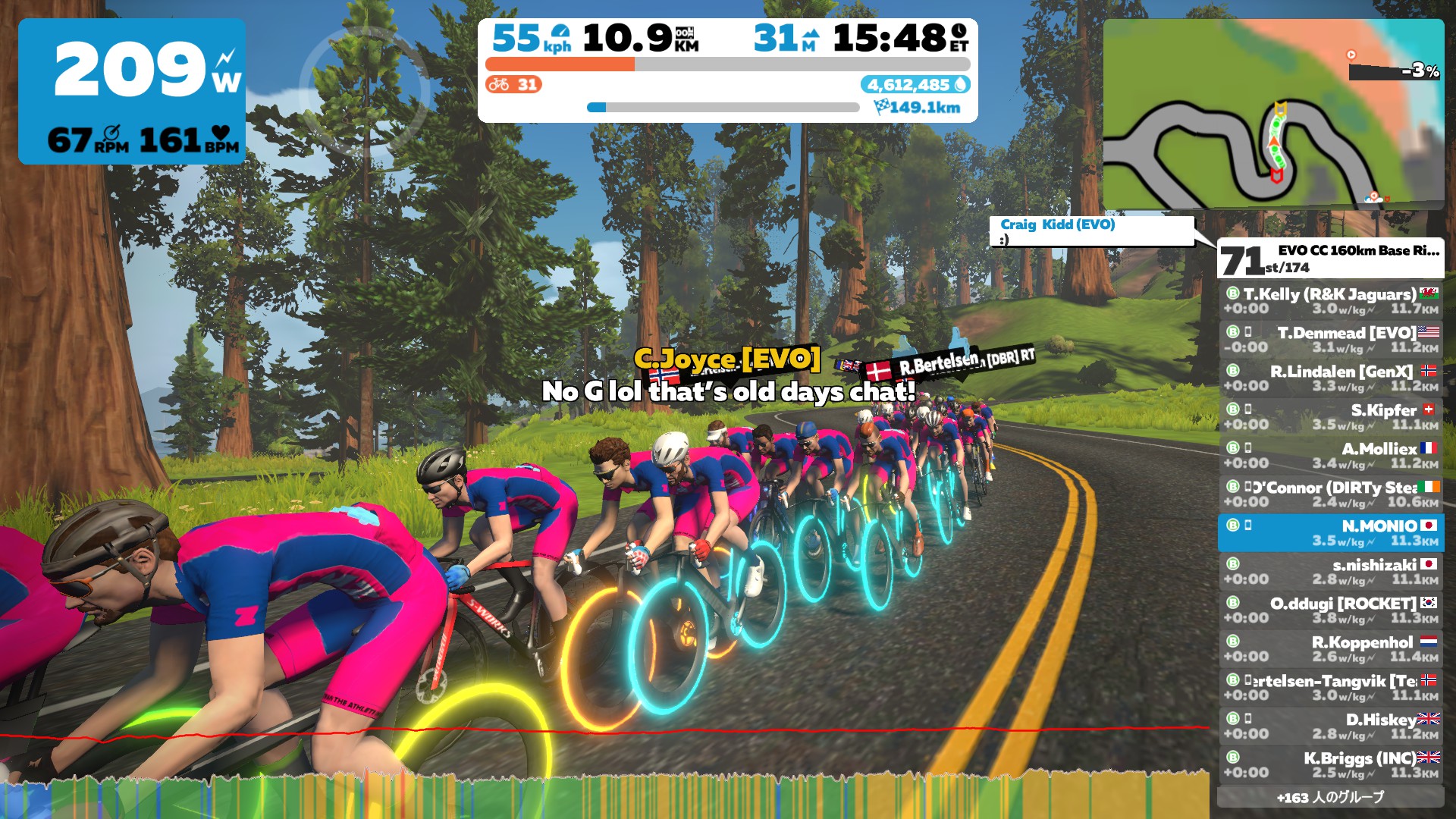 [EVO CC 160km Base Ride] 無念の3週連続ロングライドDNF - またまた100kmで脚が売り切れに - モニオの部屋