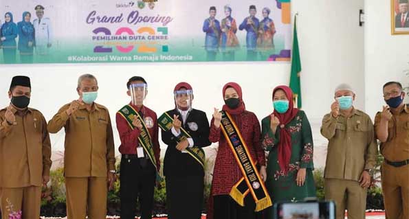 Bunda Genre Buka Grand Opening Pemilihan Duta Genre Padang Panjang 2021