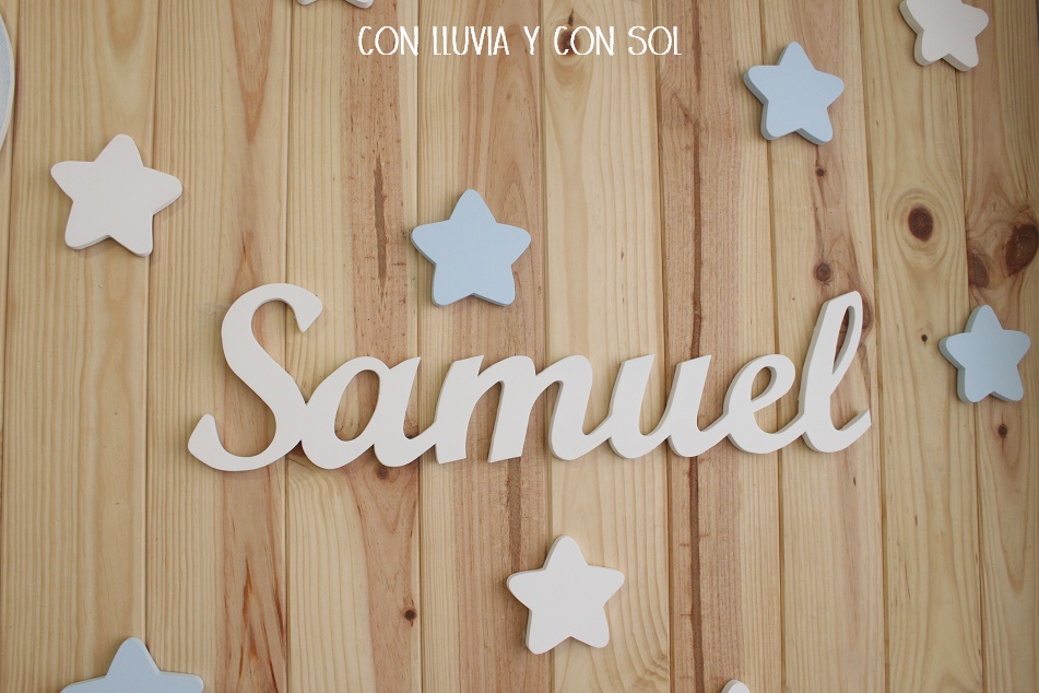 Con lluvia y con sol: MURAL INFANTIL PAR DORMITORIO DE SAMUEL