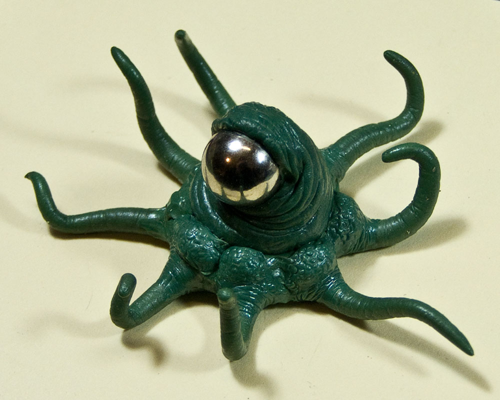 Shouting Into The Void: Surplus-putty Eyeball Tentacle Monster - WIP