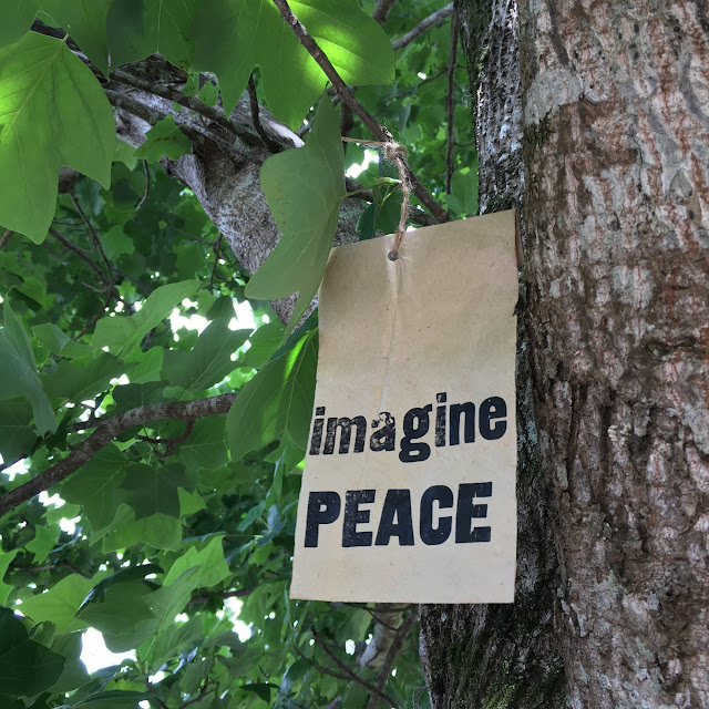 Paper Ponderings: Peace, gentle peace...