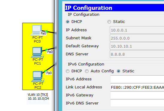 Konfigurasi DHCP Pada Router Di Cisco - Teknologi Informasi