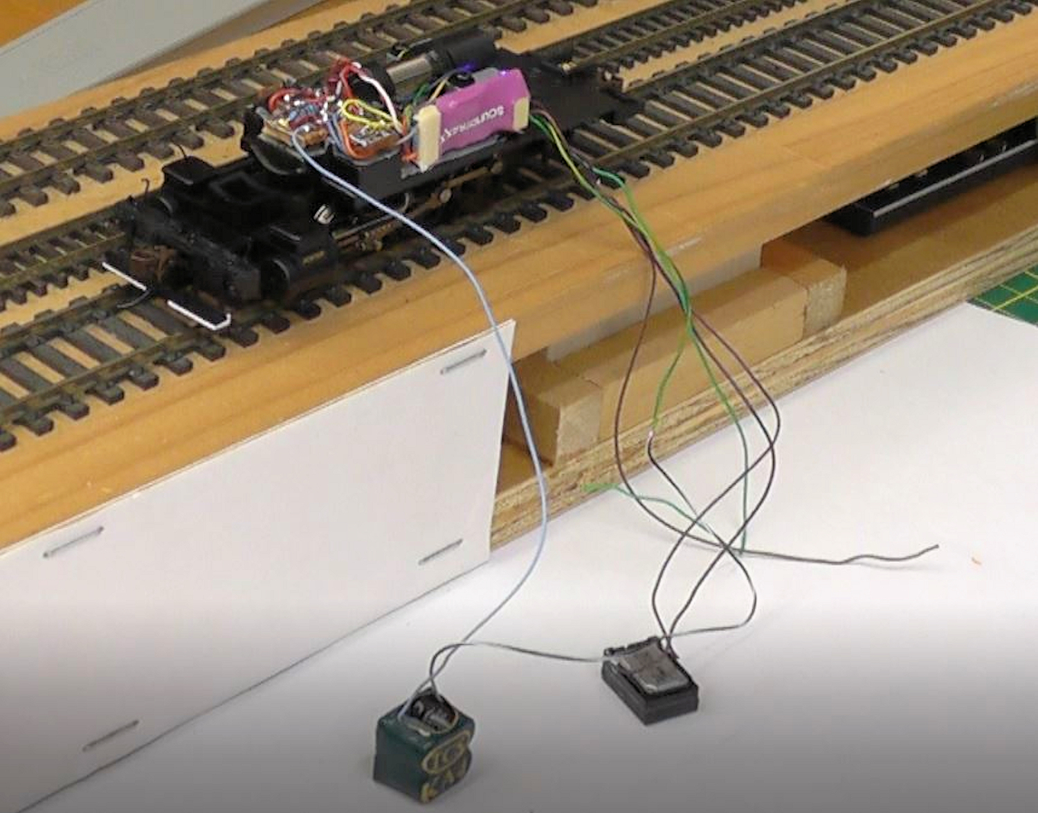 N'Tranced Dream: Adding Sound to a Bachmann 0-6-0 Porter Side Tank