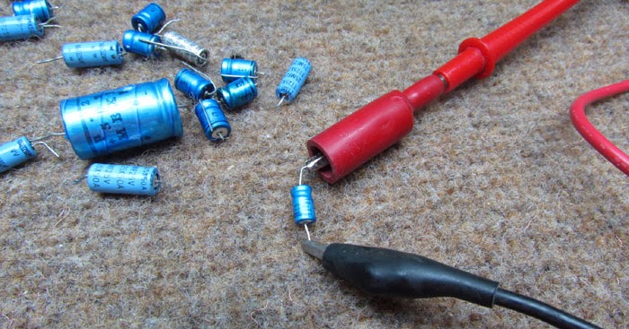 Testing Electrolytic Capacitors for Electronic Leakage Crawls Backward ...
