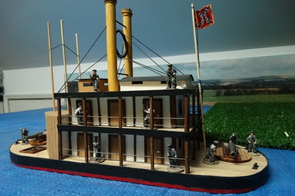 All things Jacklex: Jack's 28mm ACW gunboat