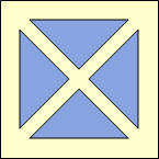 Quiltville's Quips & Snips!!: Cutting Quarter Square Triangles!