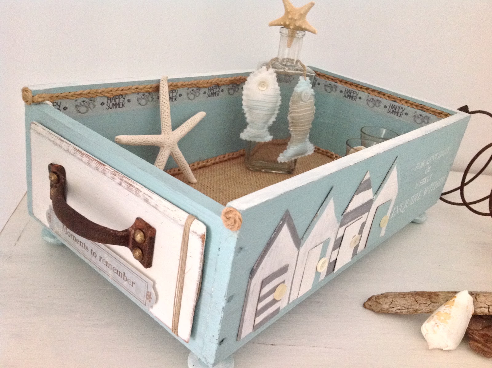 Decosurvintage: Decorando cajas