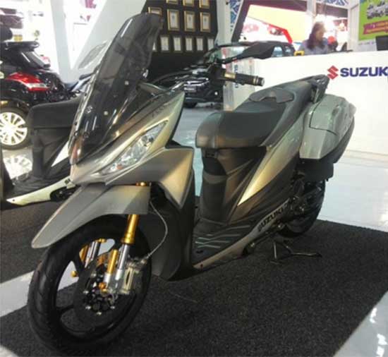 Modifikasi Motor Suzuki Address Terbaru, Skutik Jumbo Bro! - Teknik ...