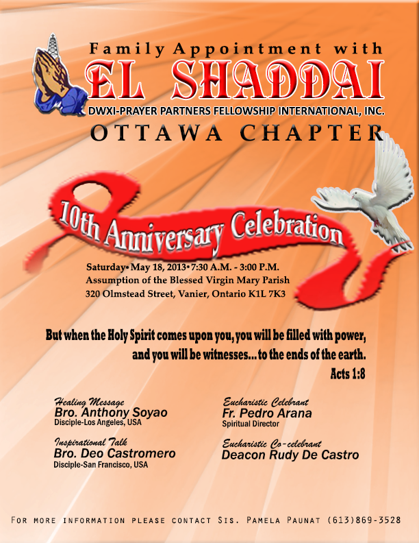 El Shaddai Ottawa Chapter