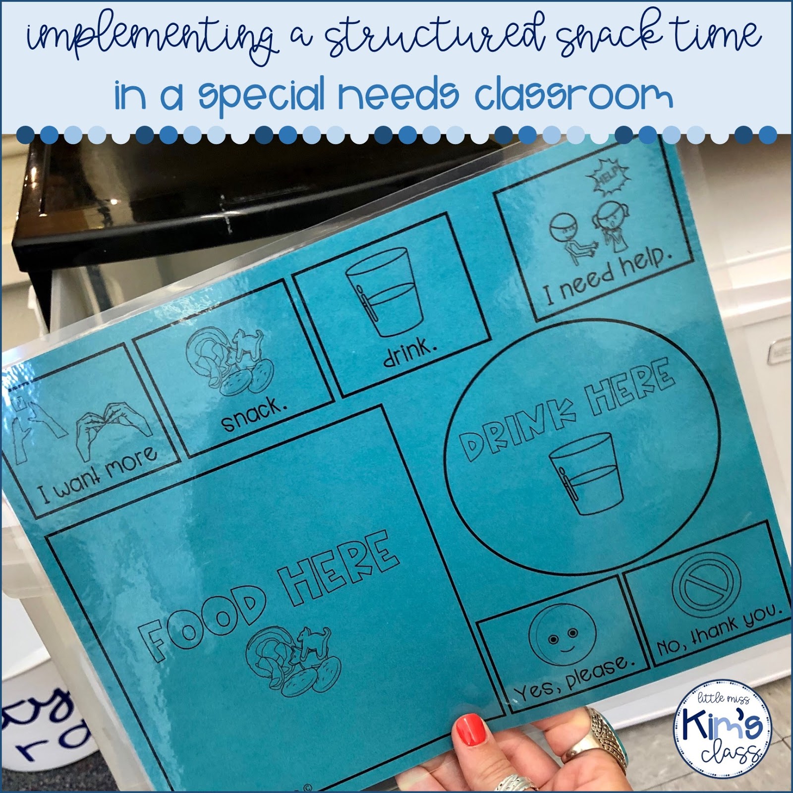 Little Miss Kim's Class: Implementing a Structured Snack Time in a ...