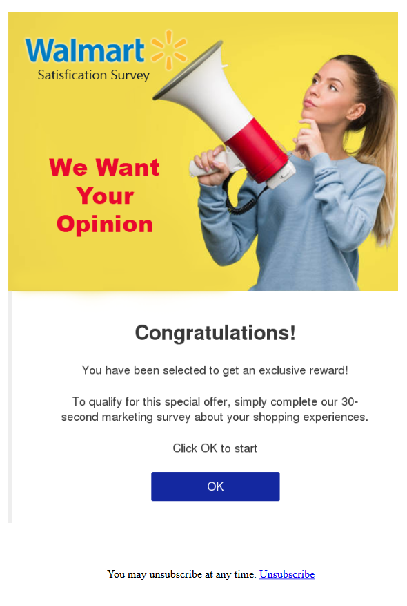 Metadata Consulting [dot] ca: Walmart Phishing Email - Limited-Time ...