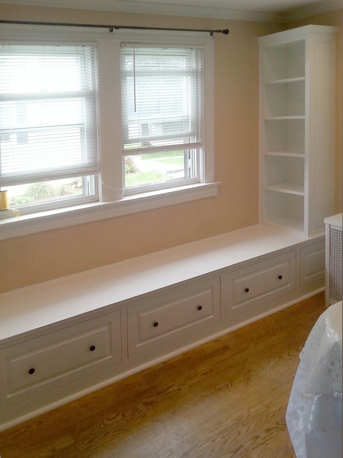 Black Sheep Woodworking: Custom Built-In Window Seat and Storage