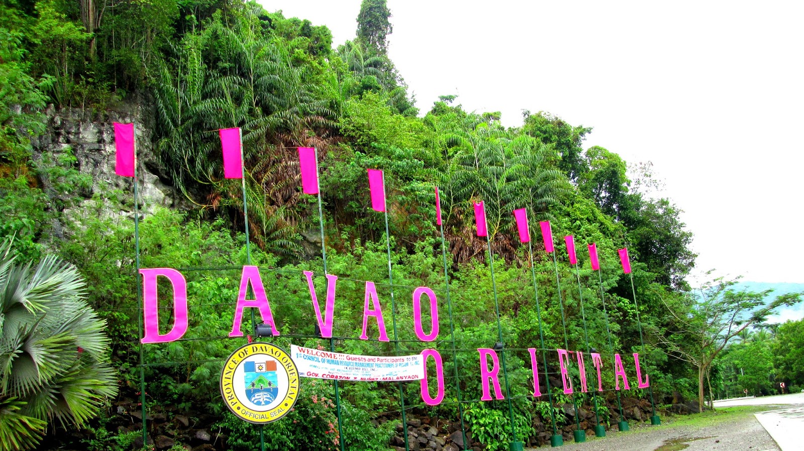 First Few Steps in Davao Oriental Landmark