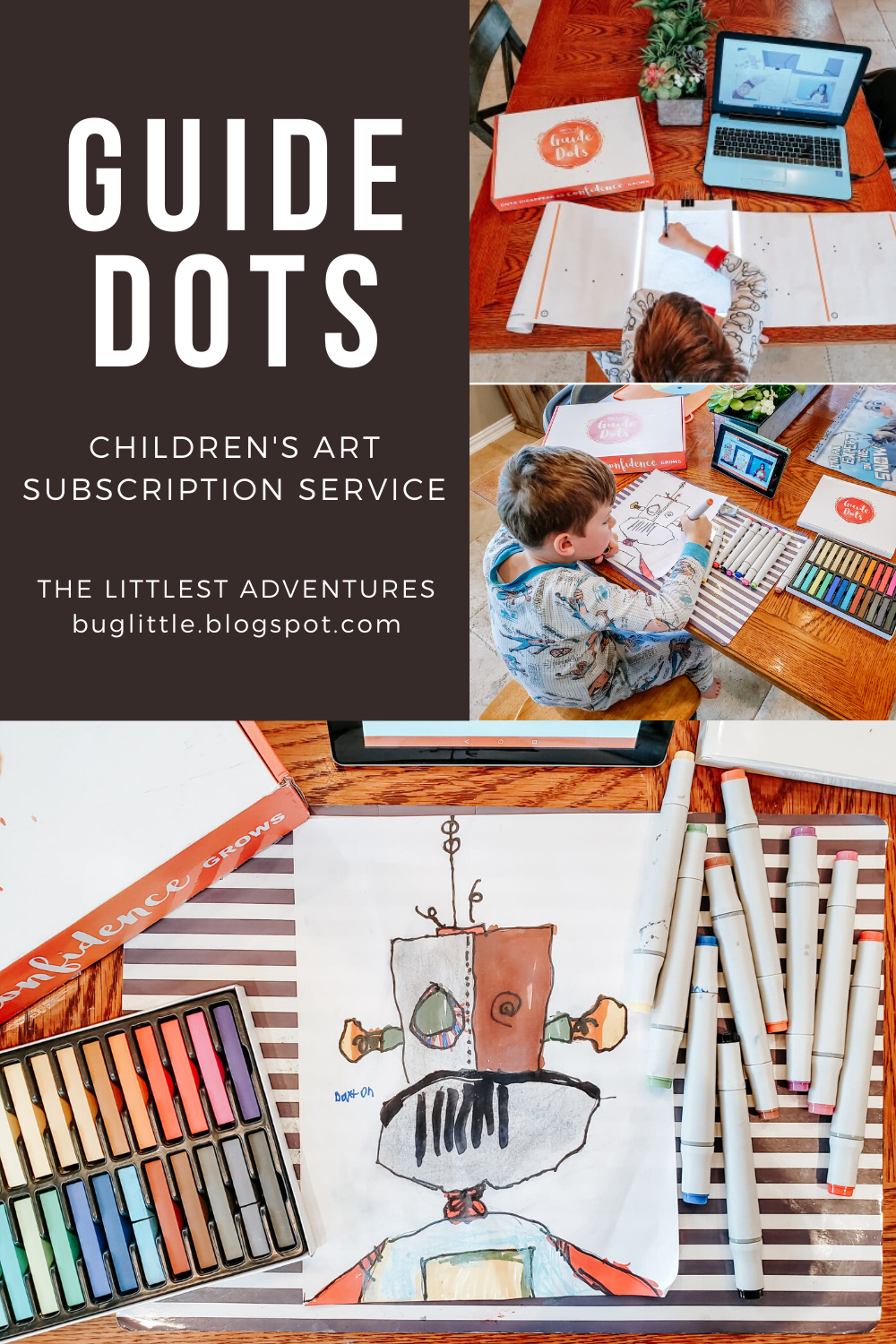 The Littlest Adventures: Guide Dots - Kids Subscription Art Service