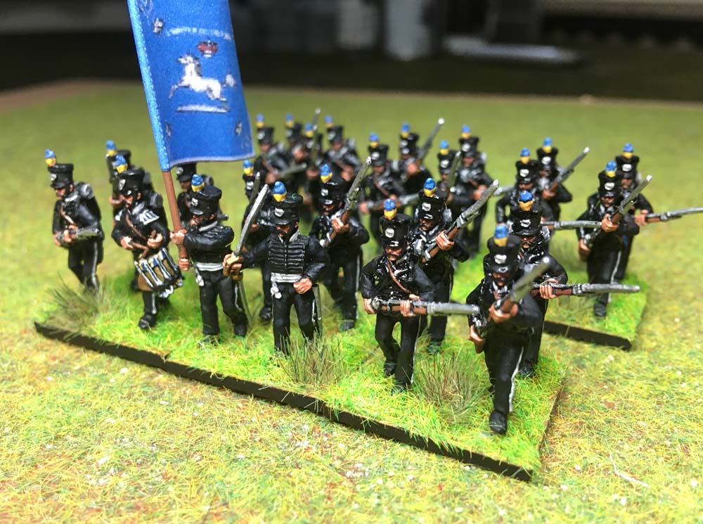 Wee Painted Men - Wargaming with Miniatures: Brunswick line infantry