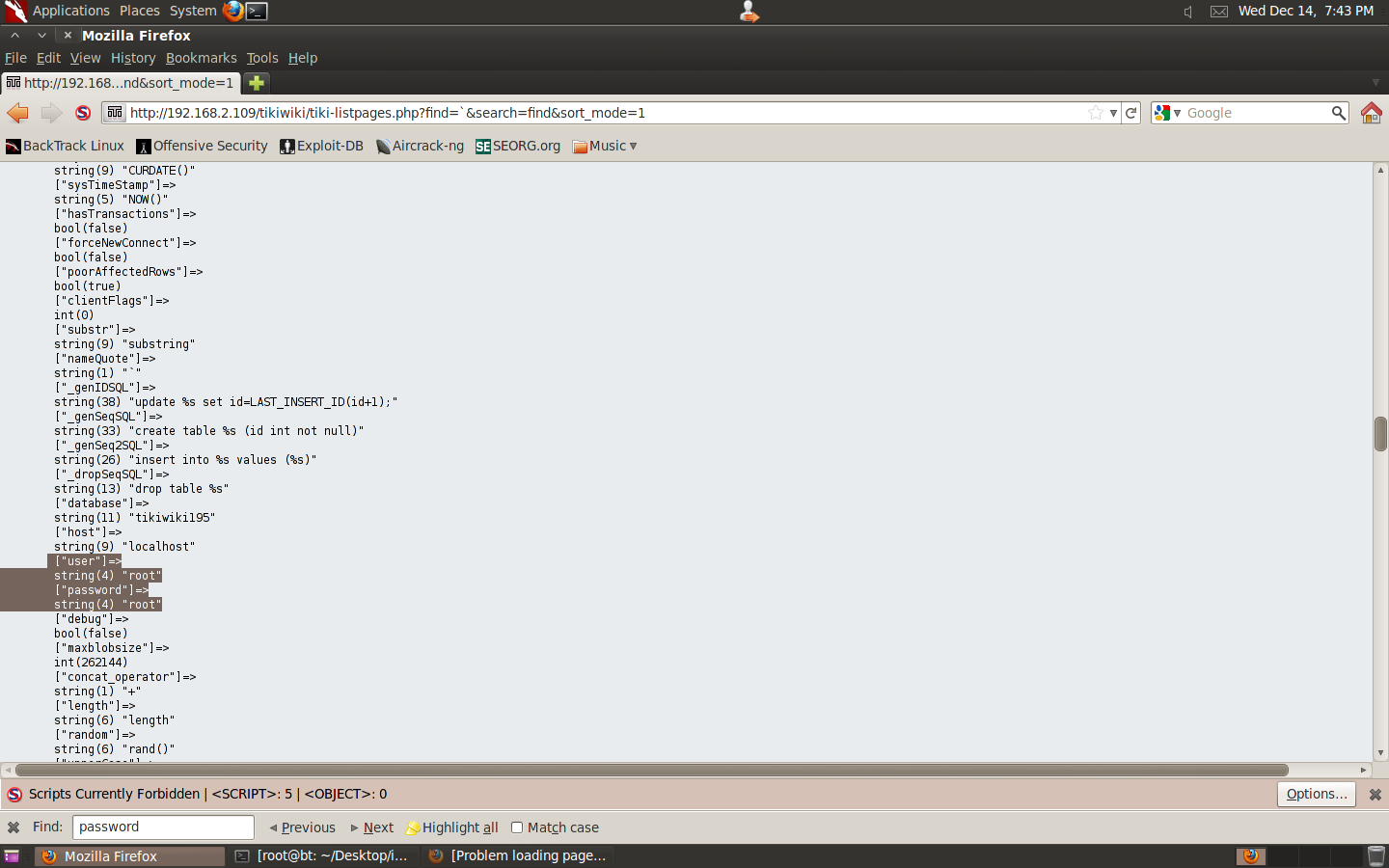 Security Padawan Sql Injection On Metasploitable
