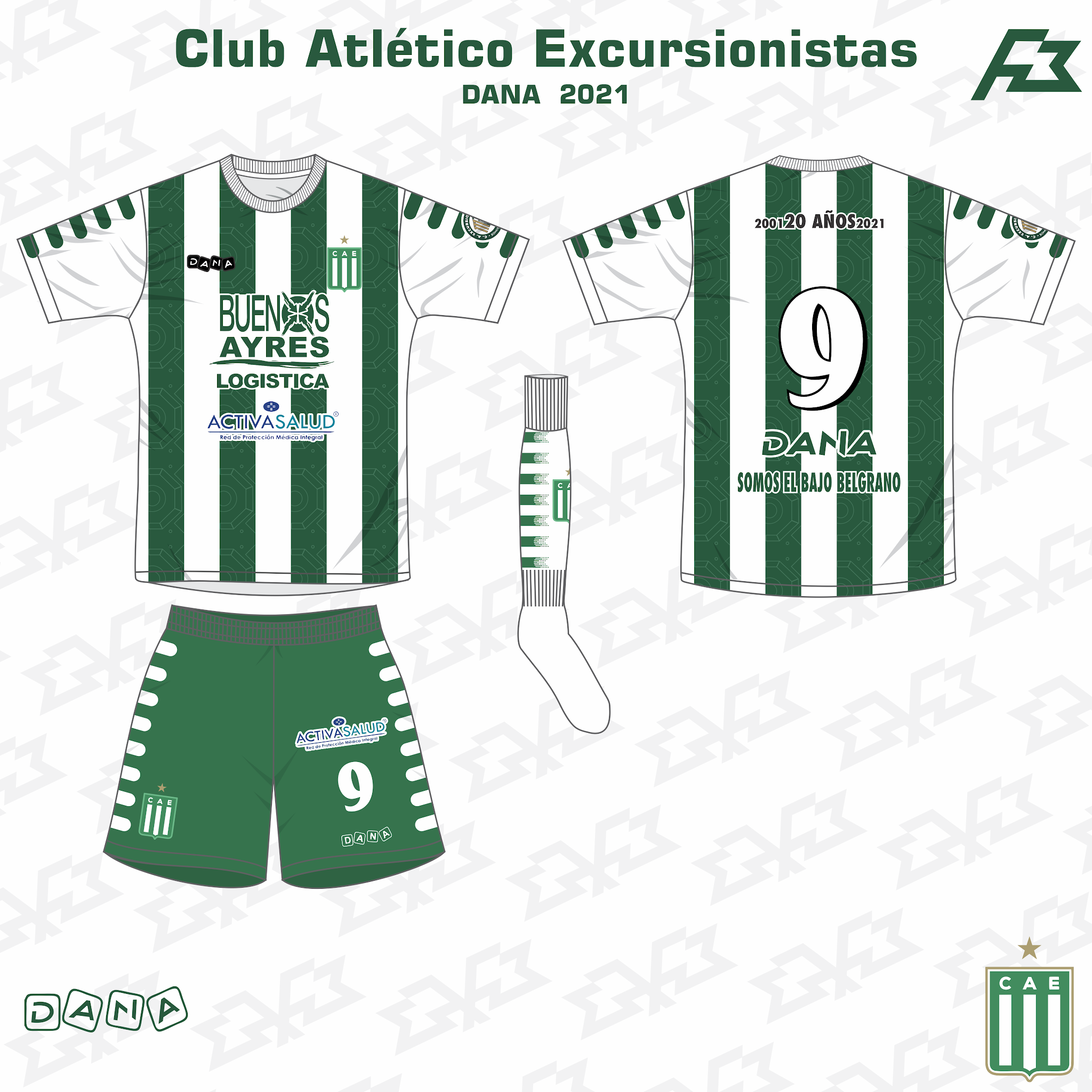 Ascensokits: Club Atlético Excursionistas Dana 2021