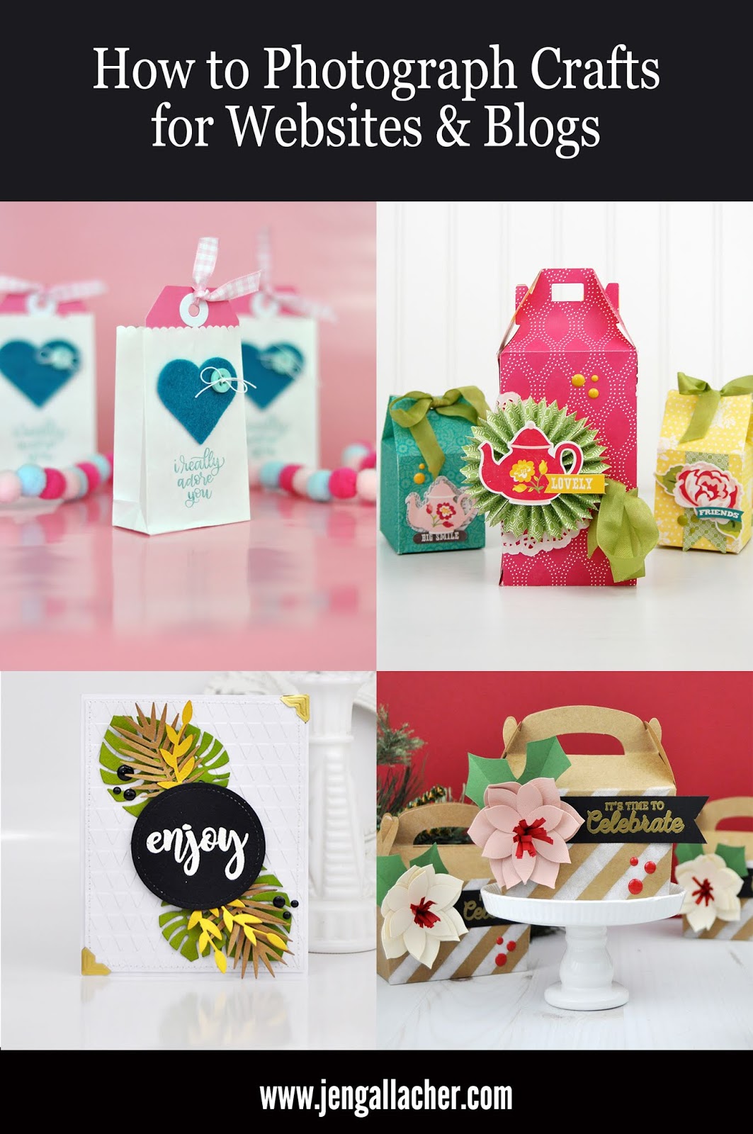 How to Photograph Scrapbooking Layouts, Cards, and Paper Crafts | Jen ...