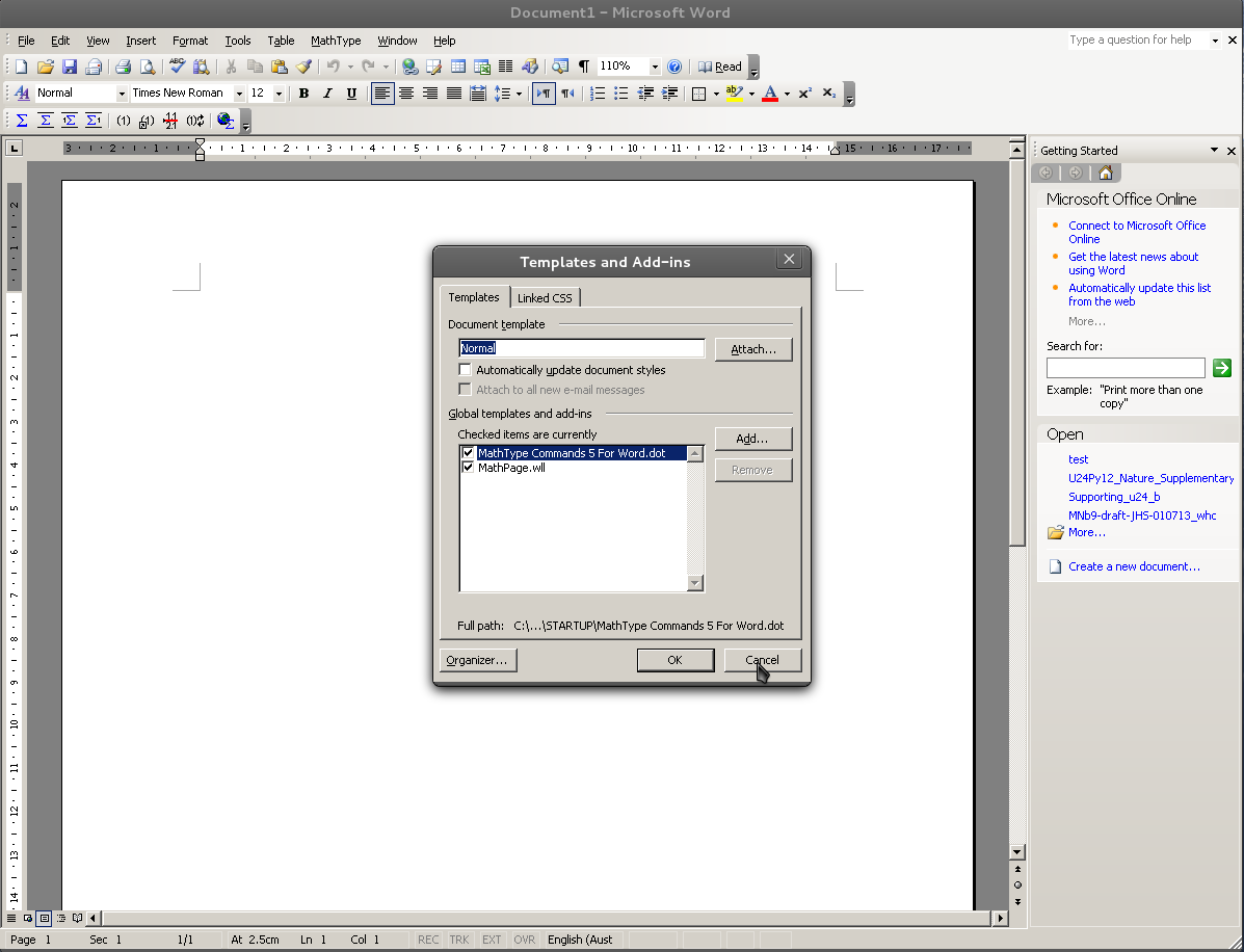 Office 2003 Equation Install - Download Free Apps - backuperair