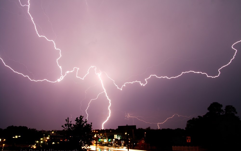Prairie Rim Images: Catching lightning
