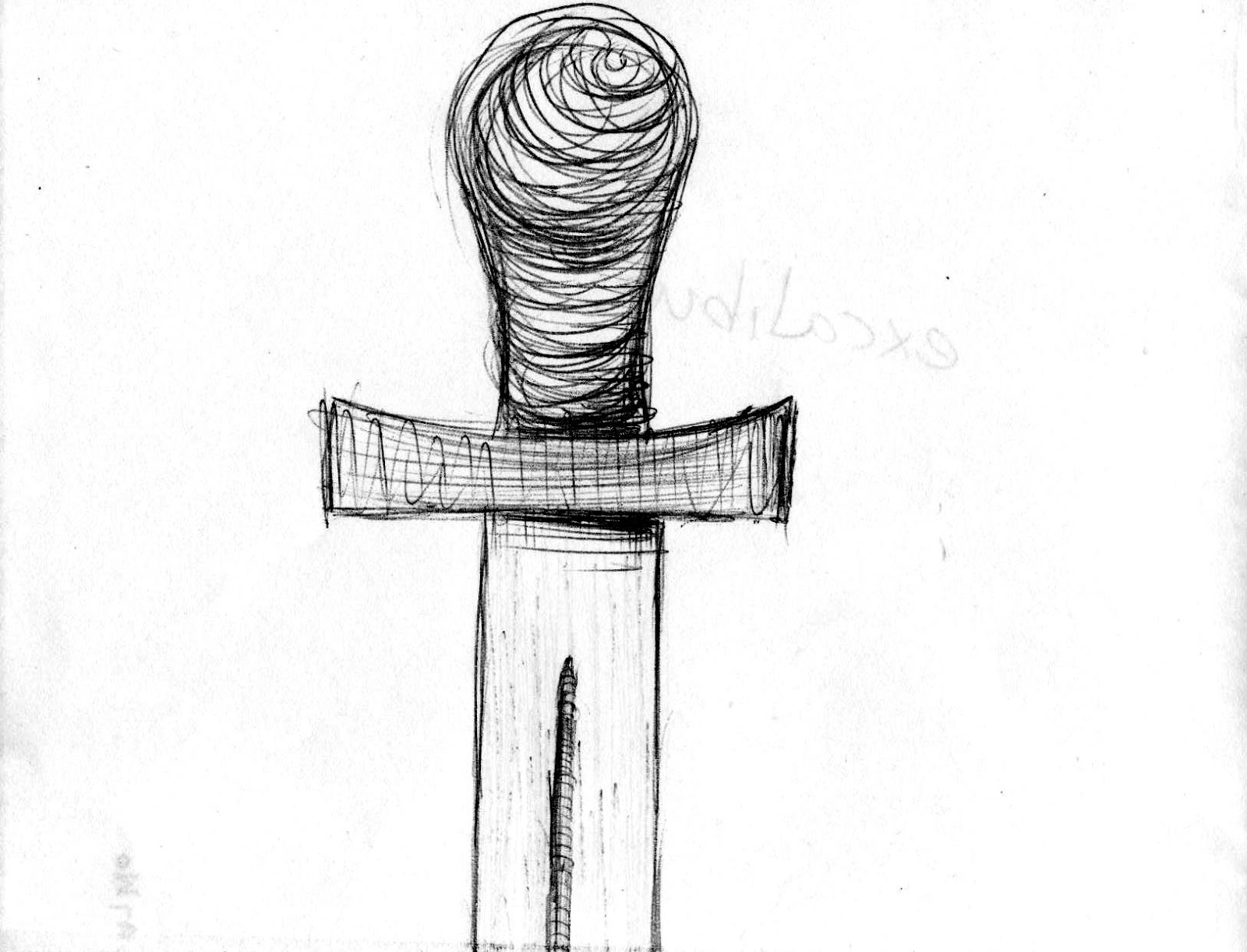 D's Sketch Blog: { 076 } excalibur