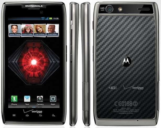 Motorola DROID RAZR MAXX 4G Android Phone, Black 32GB (Verizon Wireless ...
