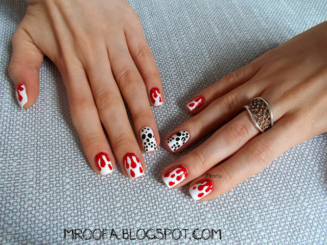 Friday the 13th Nail Art + Tutorial - Mroofa