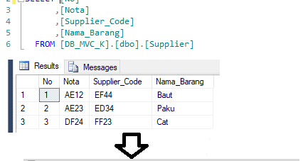 Buat File Txt Data Tabel SQLServer - AGUNG TUTORIAL