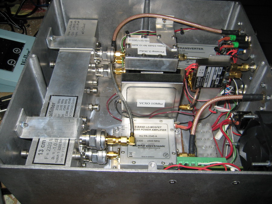 13cm 2320Mhz Transverter ~ ZS1II - VE2EK Amateur Radio Website