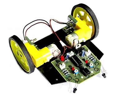 Skema Rangkaian Robot Line Follower Dengan Pengatur Kecepatan Motor - i ...