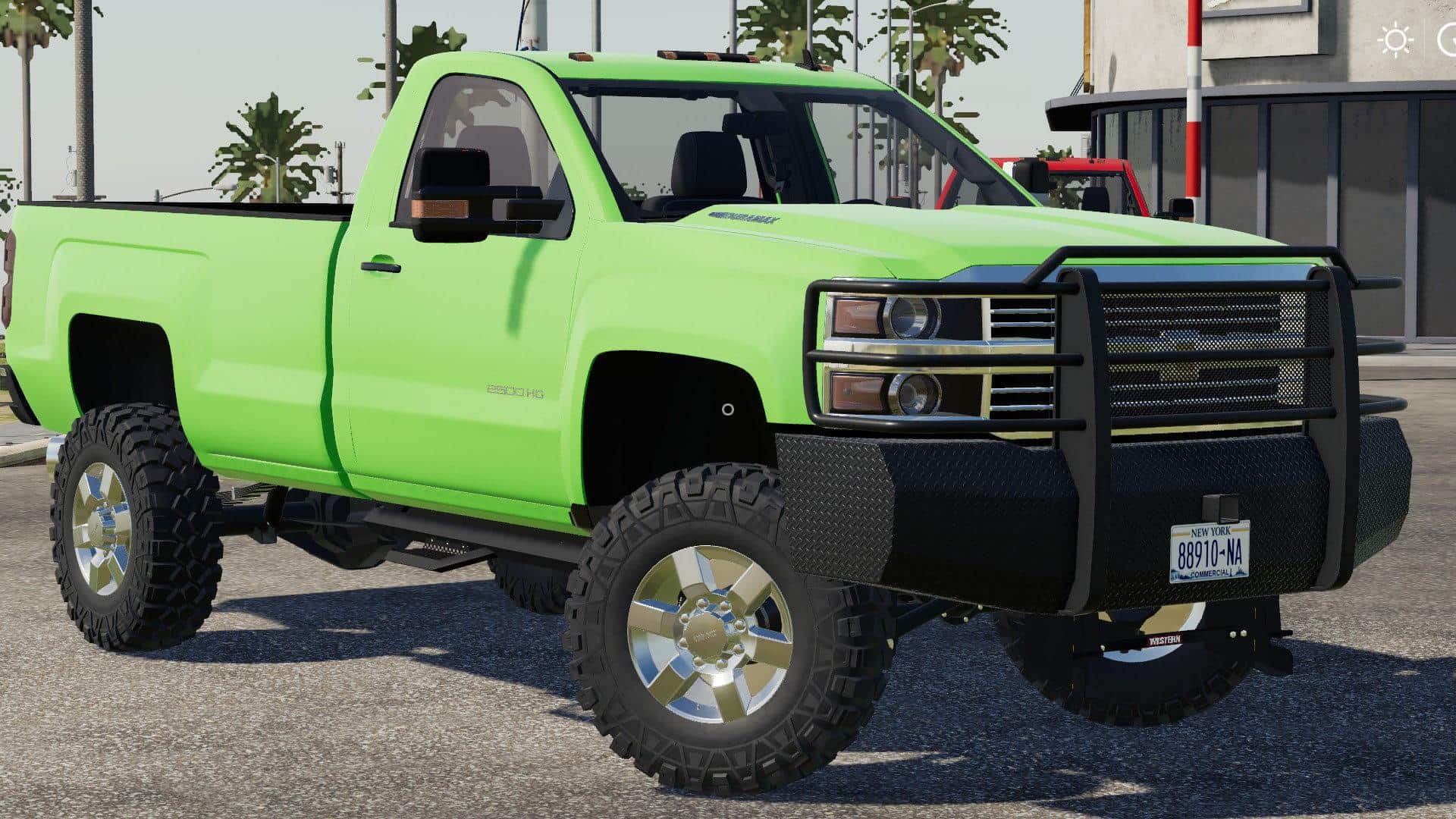 FS19 Lifted 2017 Chevy Silverado 2500 v1.0 - FS 19 & 22 USA Mods Collection