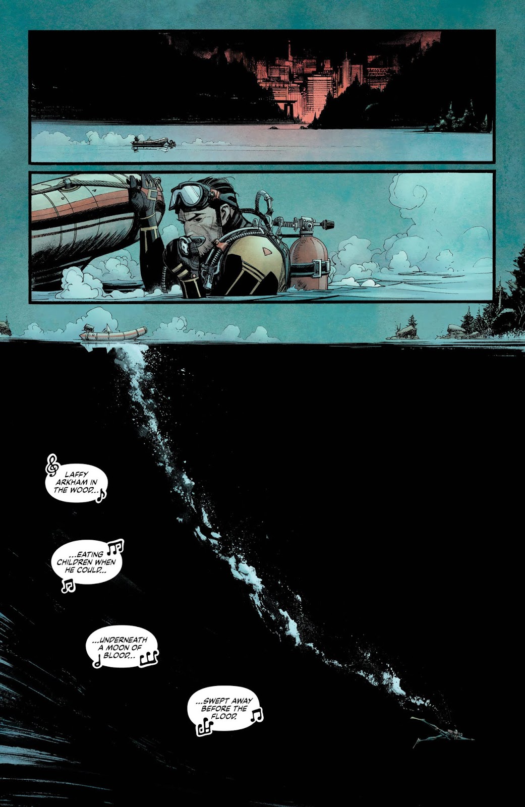 Weird Science DC Comics: PREVIEW: Batman: Curse of the White Knight #5