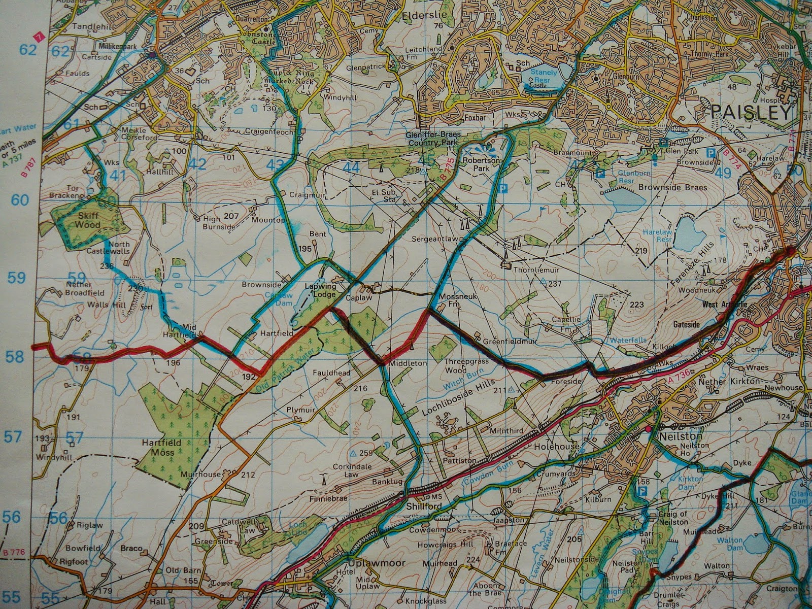 Cycling Meditations: Little Switzerland: Barrhead to Lochwinnoch via ...