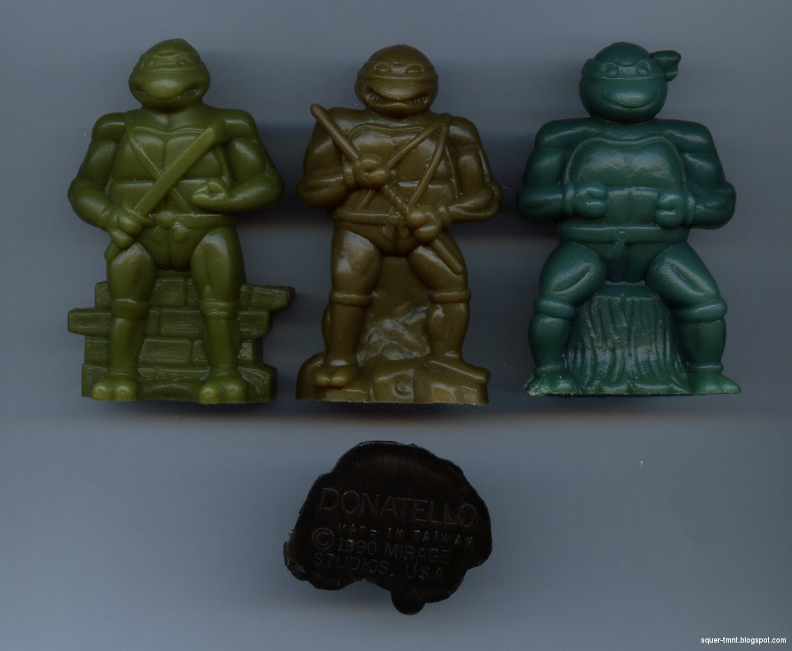 squer's TMNT Collection: 1990 TMNT CANDY DISPENCERS