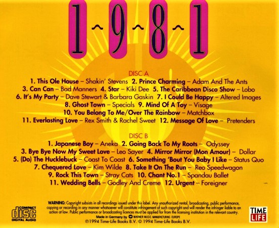 ELECTRONIC 80s - by Michael Bailey: THE 80S COLLECTION - TIME LIFE ...