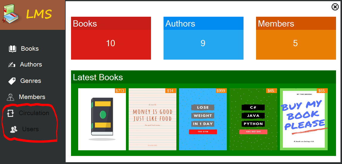 C# Library Management System Source Code - C#, JAVA,PHP, Programming ...