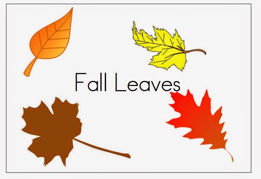 Joyful Learning In KC: I like Fall Leaves Book