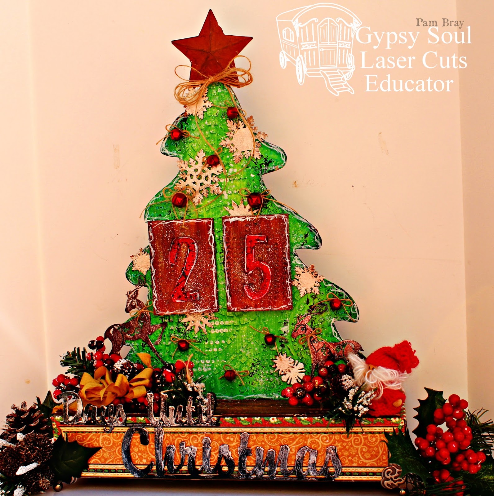 Pam Bray Designs: A Girl with Flair: St Nicholas Advent Tree with Gypsy ...