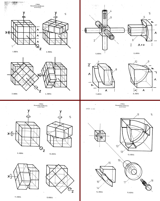 First Versions: Rubik's Cube