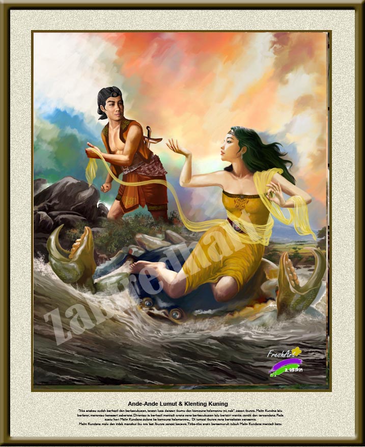 zabfreshart studio: Lukisan Comphugraphic, Legenda & Budaya Nusantara ...