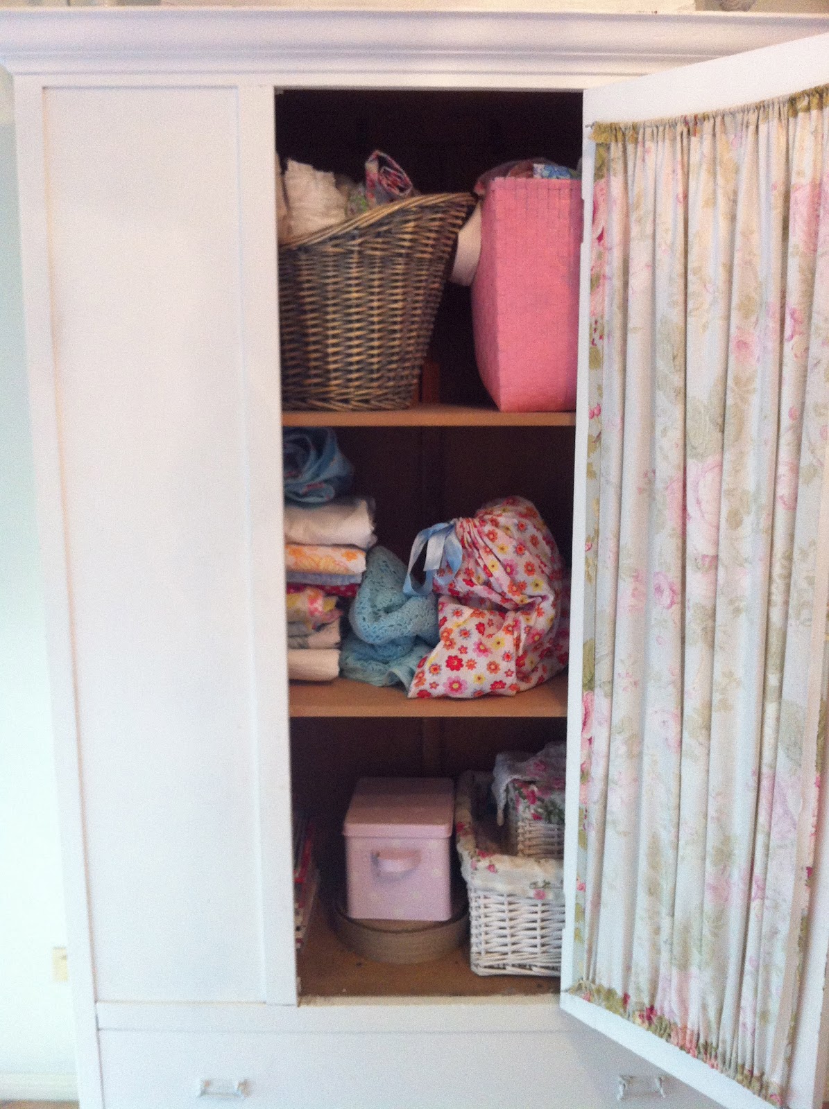 Lilies for Kate: cupboard revamp- inside & out!