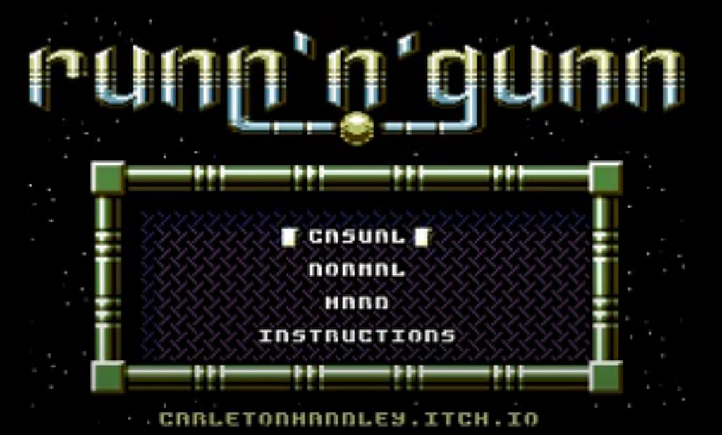 Indie Retro News: Runn 'N Gunn - A cool looking C64 action platformer ...