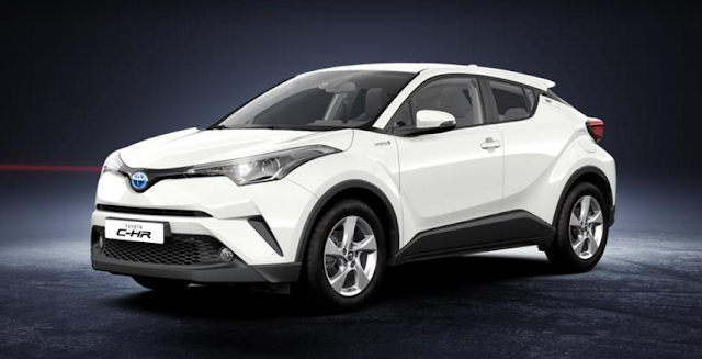 Toyota C-HR 1 (2016 à 2019) - Couleurs et code peinture