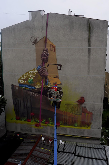 Sainer New Mural In Gdynia, Poland – StreetArtNews