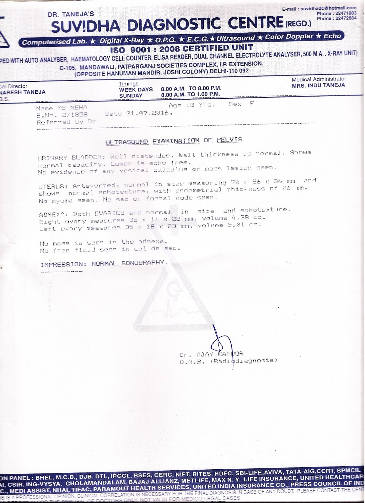 Treatment of Polycystic Ovarian Syndrome/Diseases (PCOD) with ...